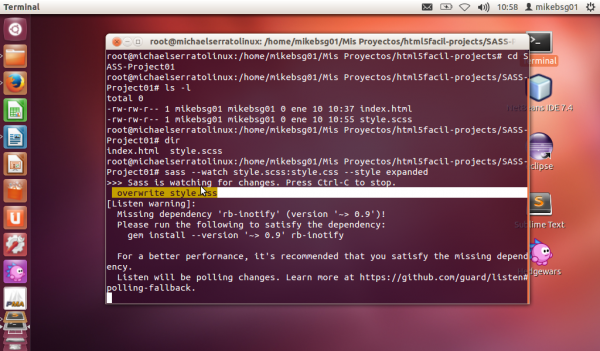 Maquetando con SASS y HTML5. Parte 1 - Capa 8